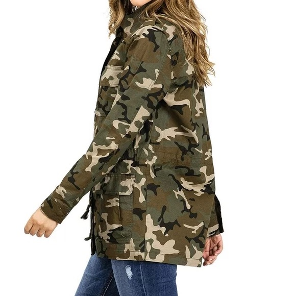 Dolls Kill | Jackets & Coats | Cotton Camouflage Parka Utility Jacket | Poshmark